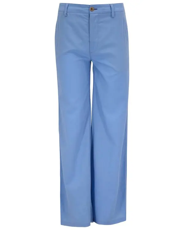 LORDS OF HARLECH Phoebe Wide-leg Wool Trousers