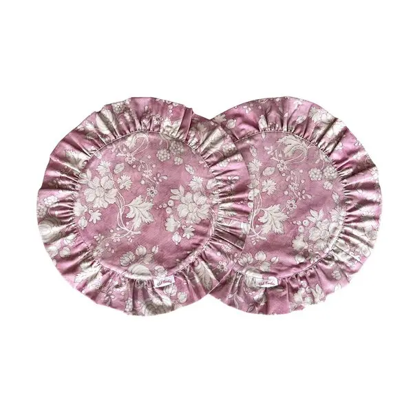 CLUB CARLOTTA TABLEWARE Darcy Placemat Peony - Pink