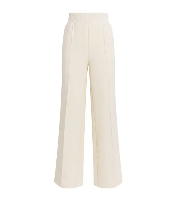 Varley Freesoft Wide-leg Sweatpants - Ivory