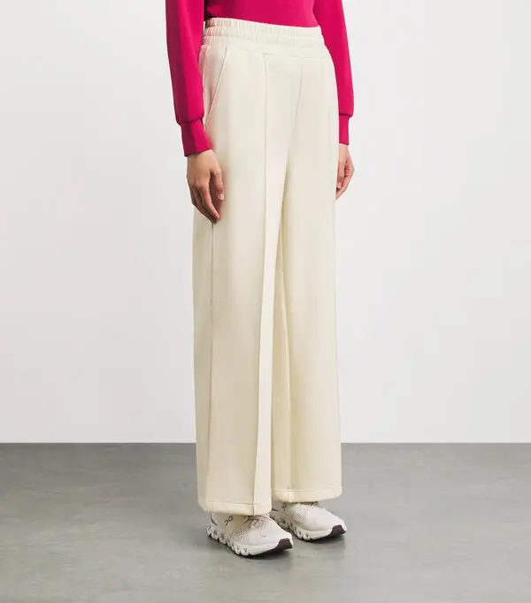 Varley Freesoft Wide-leg Sweatpants - Ivory