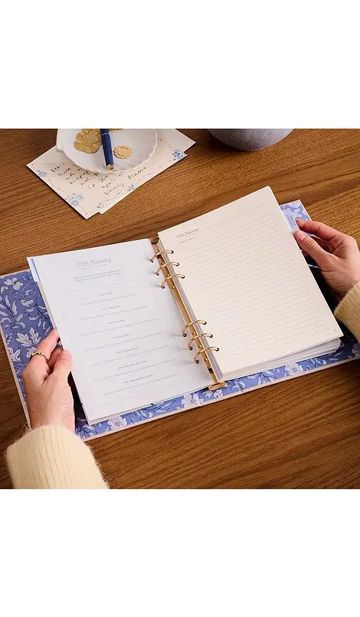 Papier Wedding Planner Binder Folio