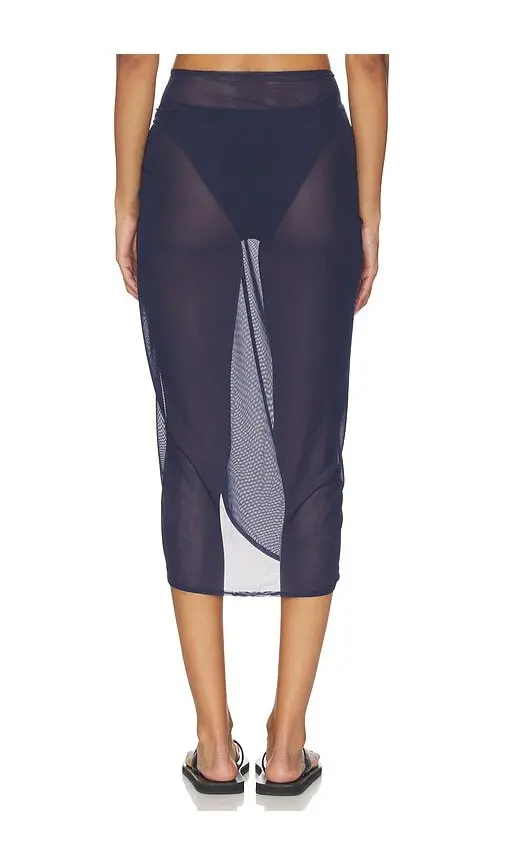 Good American Mesh Midi Sarong