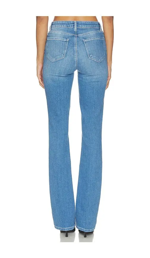 L'Agence Selma Sleek Baby Boot Jeans - Blue