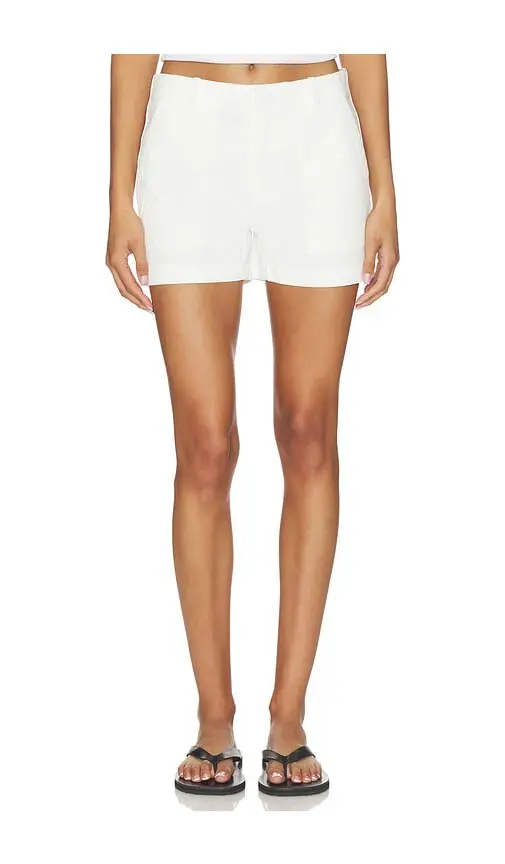 NILI LOTAN Utility Short - Cream