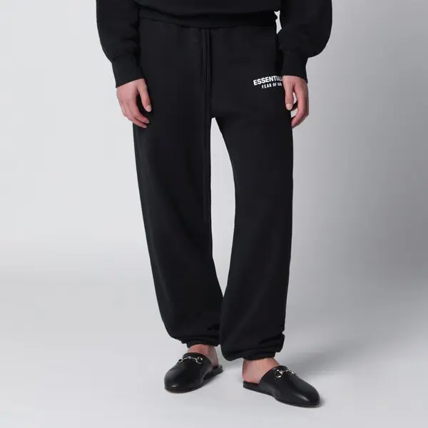 Fear Of God Cotton Jogging Trousers - Black