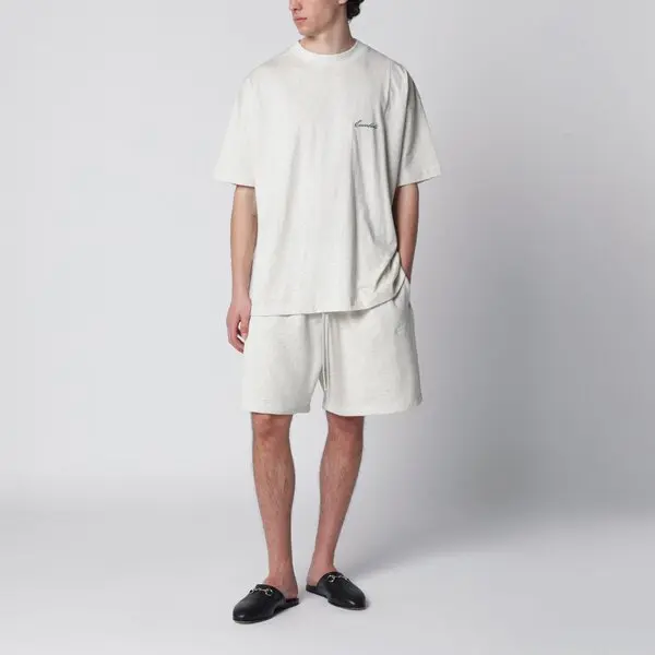 Fear Of God Classic Oat-colored Cotton T-shirt - Beige