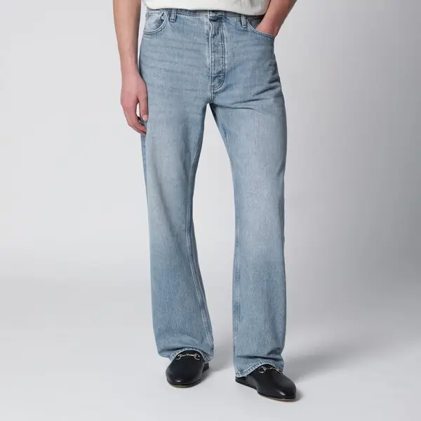 Fear Of God Light Vintage-effect Denim Jeans - Blue
