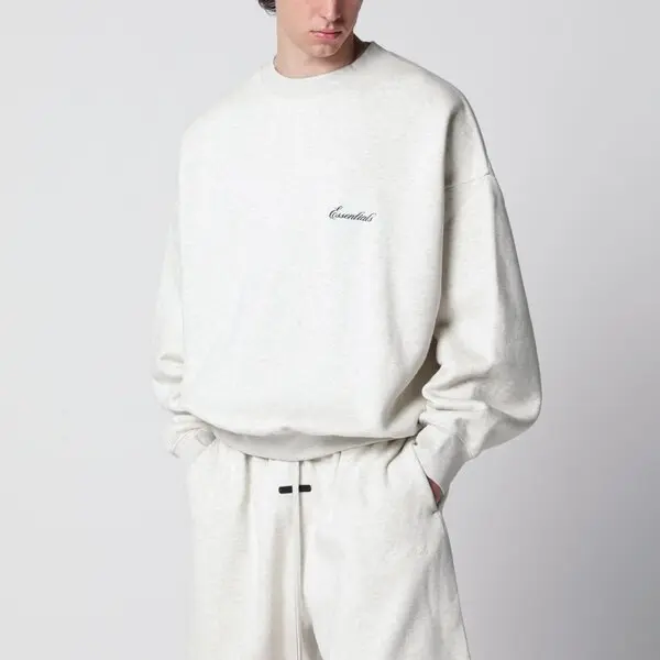 Fear Of God Signature Crewneck Sweatshirt - Beige
