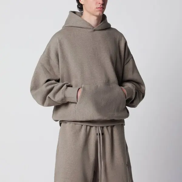 Fear Of God Cotton Fleece Hoodie - Grey