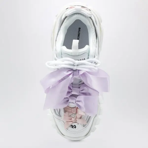 Balenciaga Track Bow Sneakers In Mixed Materials