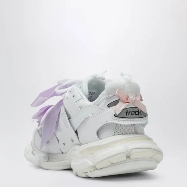 Balenciaga Track Bow Sneakers In Mixed Materials