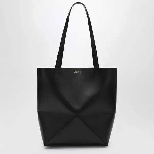 Loewe Fold Tote Bag - Black