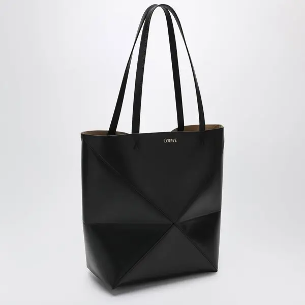 Loewe Fold Tote Bag - Black