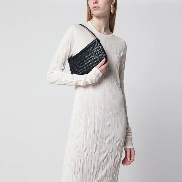 Manebí Woven Leather Shoulder Bag
