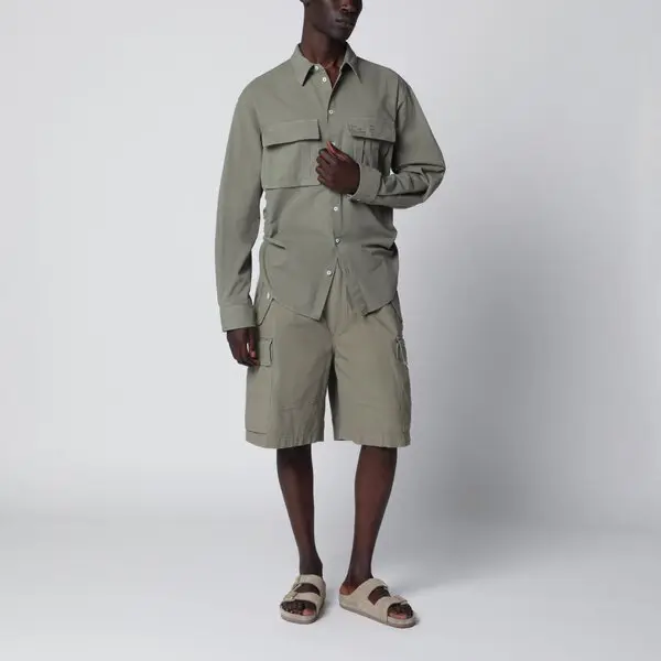 Dsquared2 Cargo Ripstop Cotton Cargo Shorts