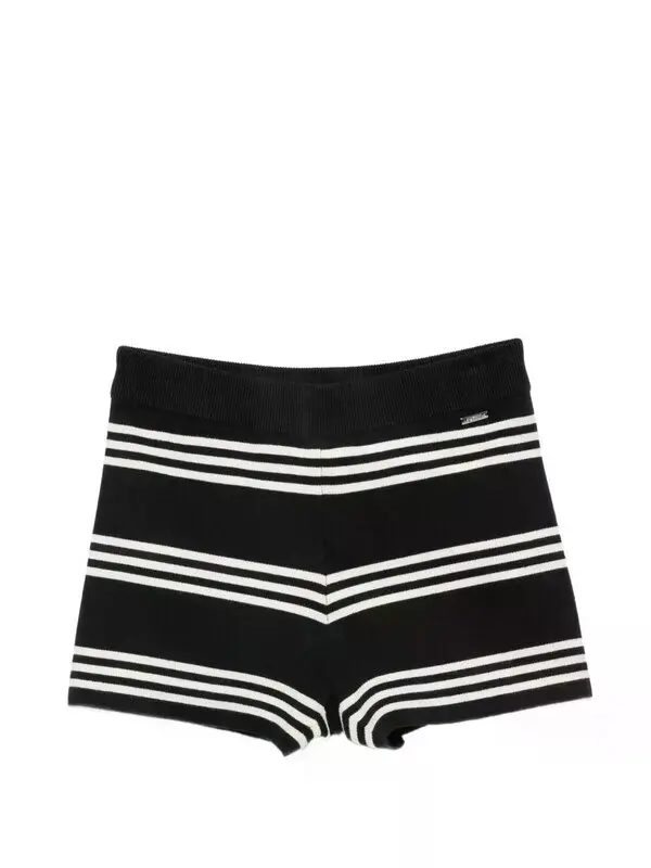 Dkny Striped Elasticated Waistband Shorts