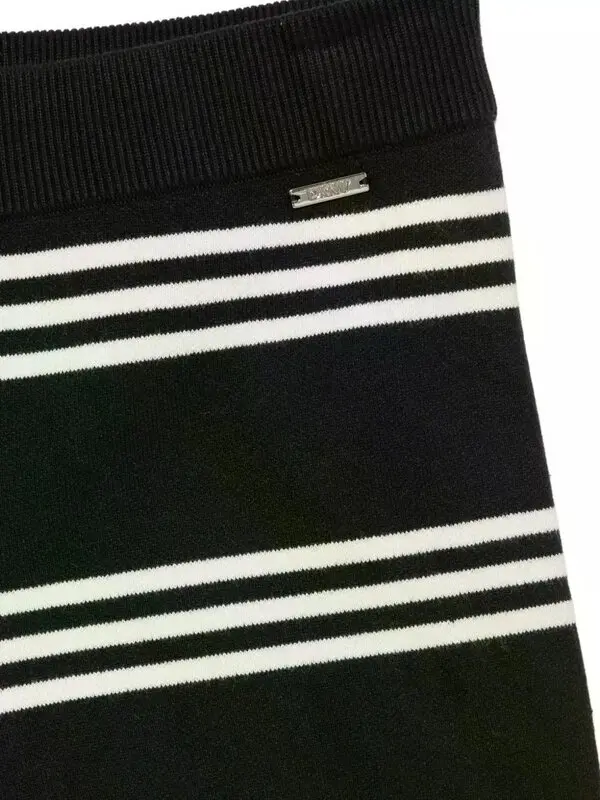 Dkny Striped Elasticated Waistband Shorts