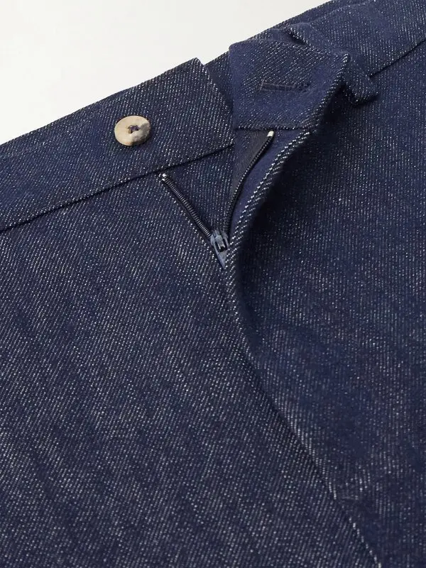 De Bonne Facture Balloon Tapered Denim Trousers