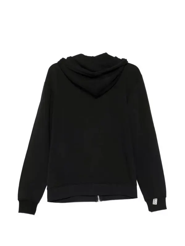 John Richmond Logo Print Zip-up Hoodie