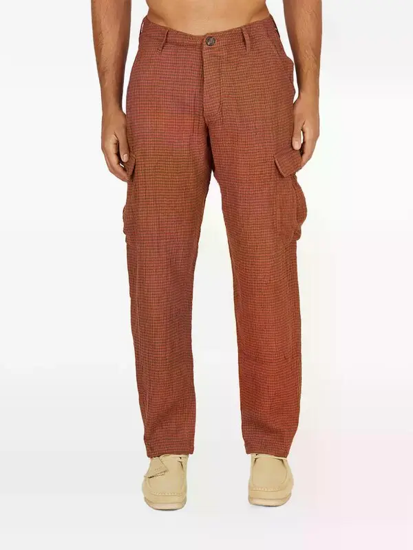 Kara Graphic Motif Patch-pocket Trousers