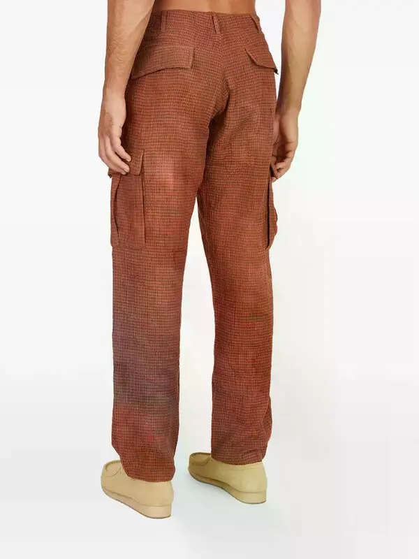 Kara Graphic Motif Patch-pocket Trousers