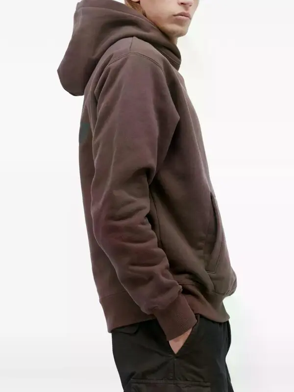 ICE & TECHNO Logo Print Hoodie