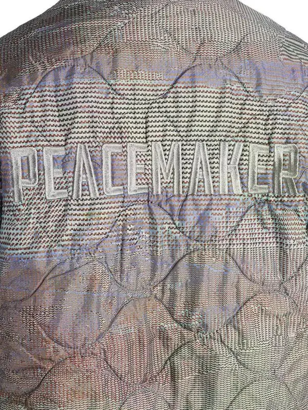 PEACEMAKER OAMC Oamc Quilted V-neck Button-down Jacket