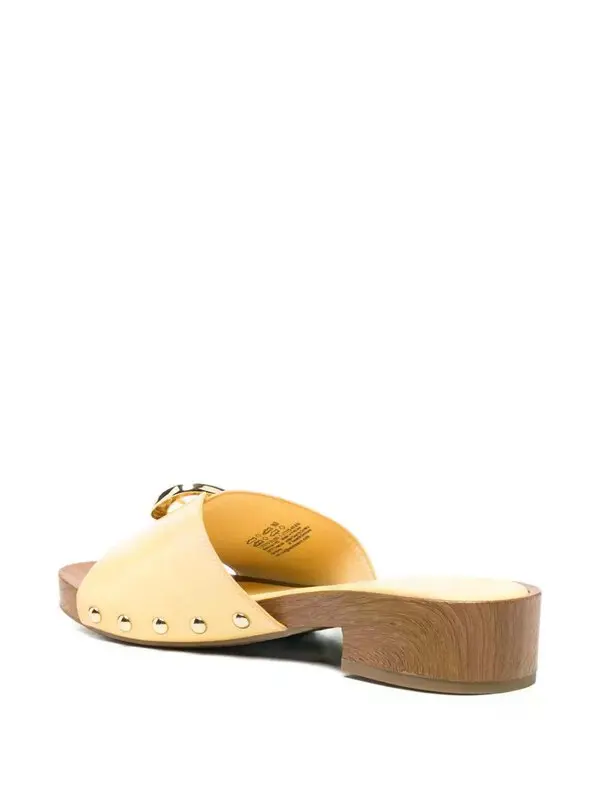 TAMARIS Buckled Studded Block Heel Sandals
