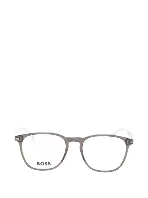 BOSS Square Frame Eyeglasses - Grey