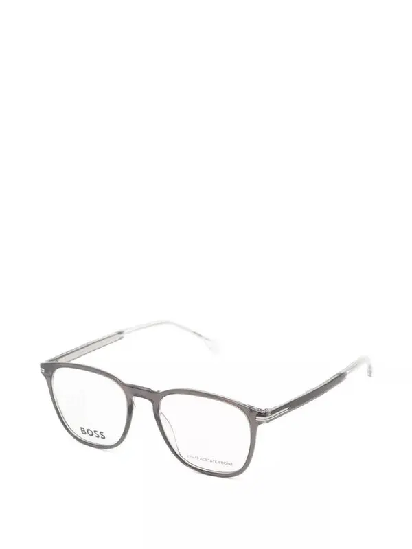BOSS Square Frame Eyeglasses - Grey