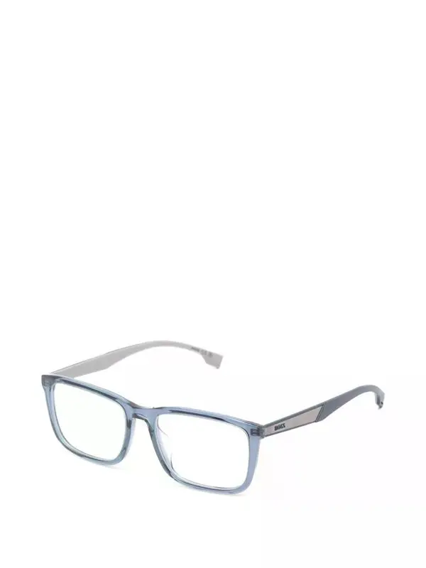 BOSS Rectangle Frame Eyeglasses - Blue
