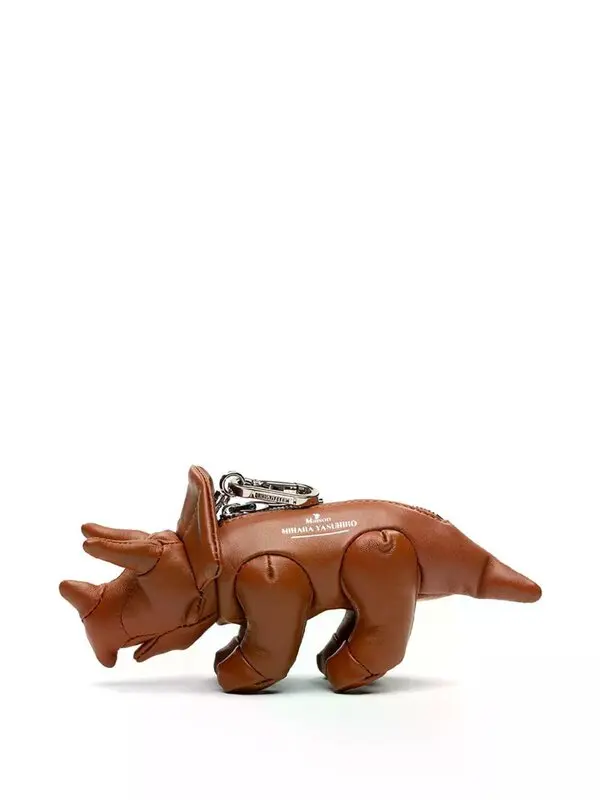 Mihara Yasuhiro Triceratops Shoulder Bag - Brown