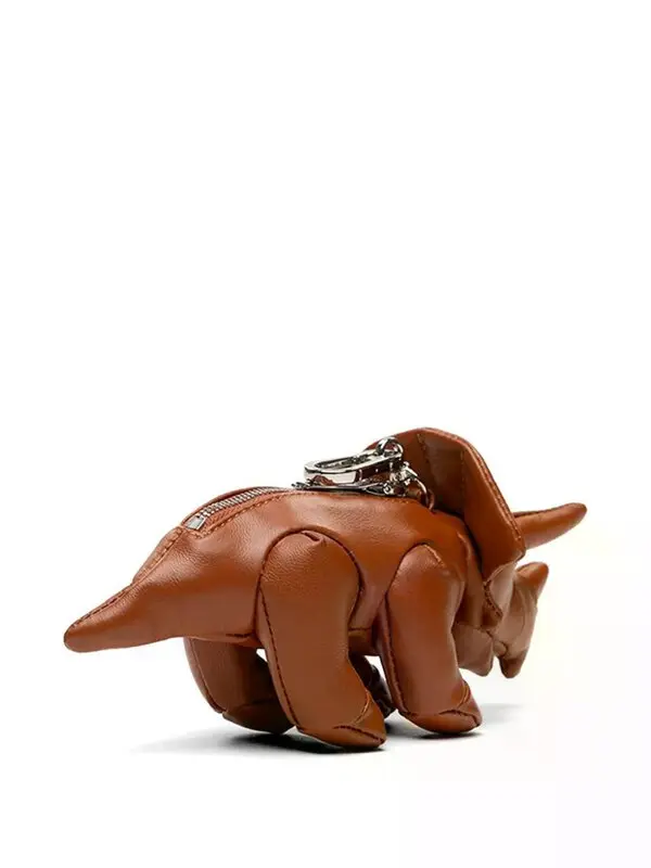 Mihara Yasuhiro Triceratops Shoulder Bag - Brown