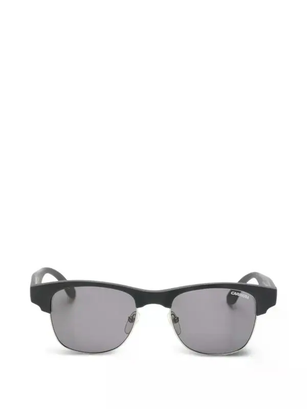 Carrera Eyewear Half-rim Square Sunglasses - Black