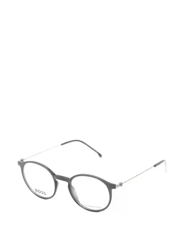 BOSS Round Frame Eyeglasses