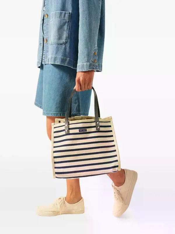 Saint James Striped Tote Bag