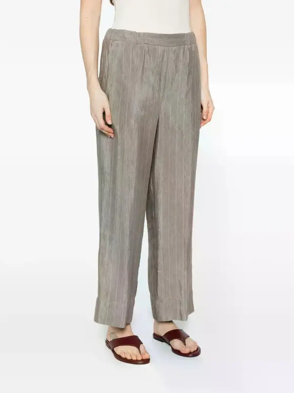 PANICALE Pinstriped Trousers