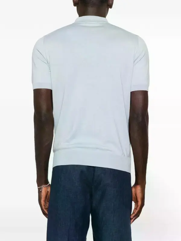 PANICALE Short-sleeve Buttoned Polo Shirt