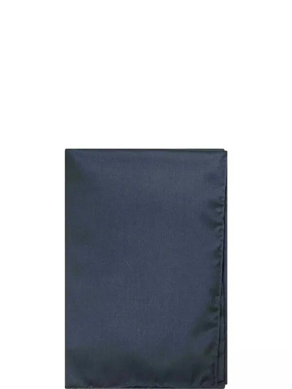 D4.0 Hand-finished Square Scarf - Grey
