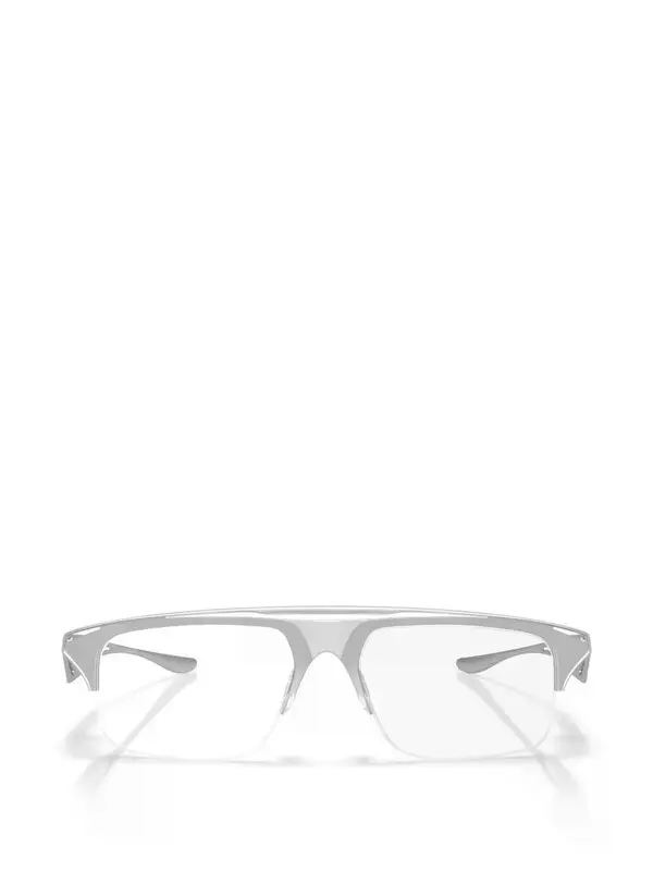 Oakley Valdosta Rectangle Frame Eyeglasses - Silver