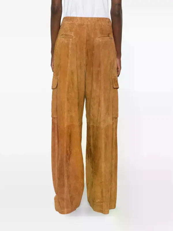 CASSELL Suede Cargo Trousers