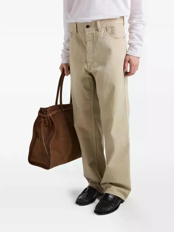 Prada Five-pocket Old Denim Jeans