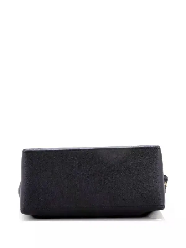 LOUIS VUITTON Petit Palais Handbag Monogram Empreinte Giant Satchel - Black