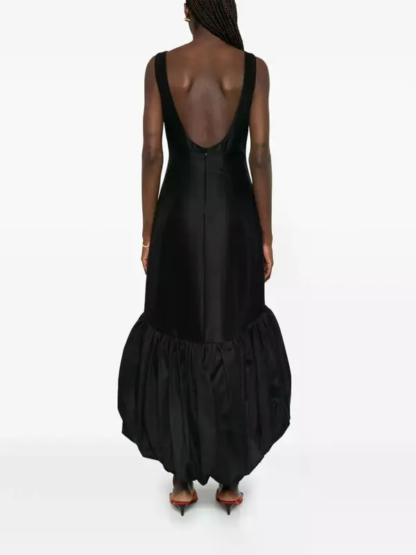 RÓHE Bubble Hem Midi Dress