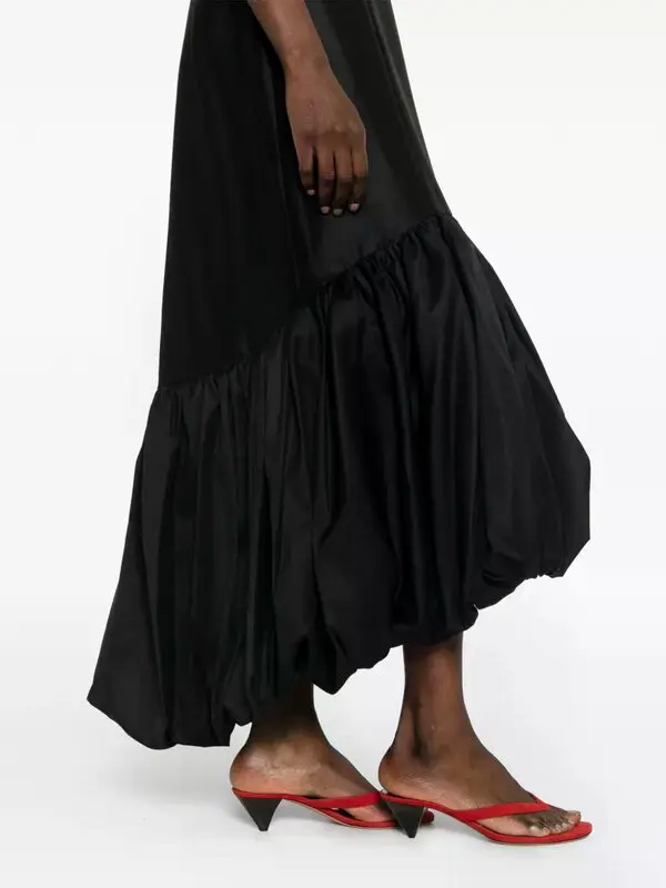 RÓHE Bubble Hem Midi Dress