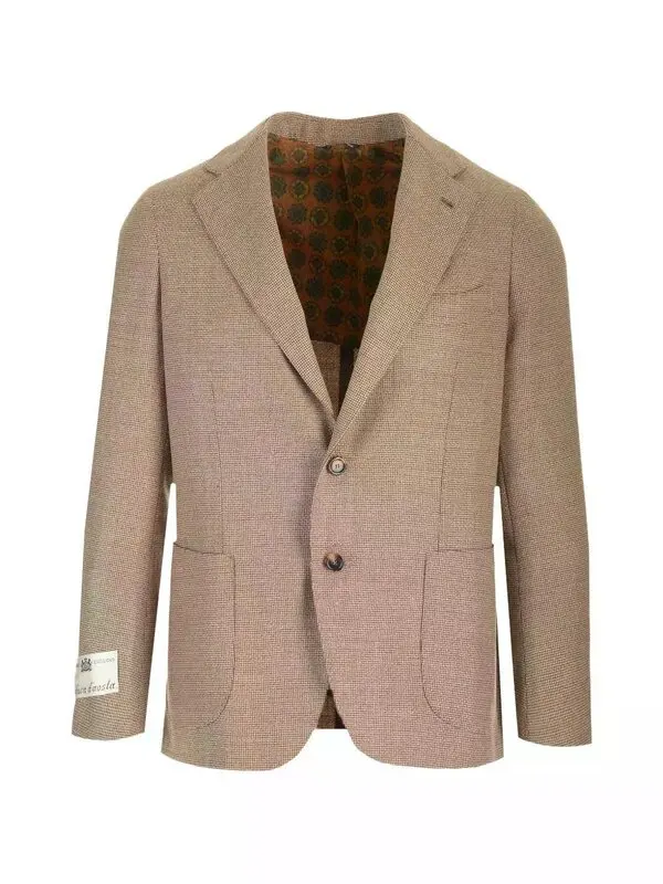 AL DUCA D’AOSTA 1902 Basket-weave Blazer