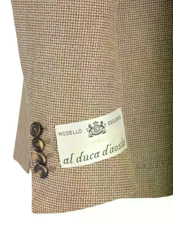 AL DUCA D’AOSTA 1902 Basket-weave Blazer