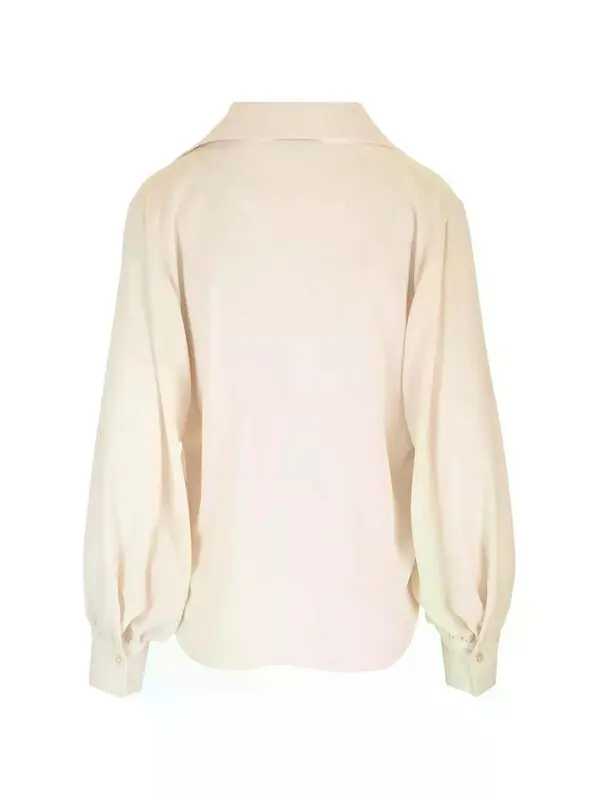 AL DUCA D’AOSTA 1902 Long Sleeve V-neck Blouse