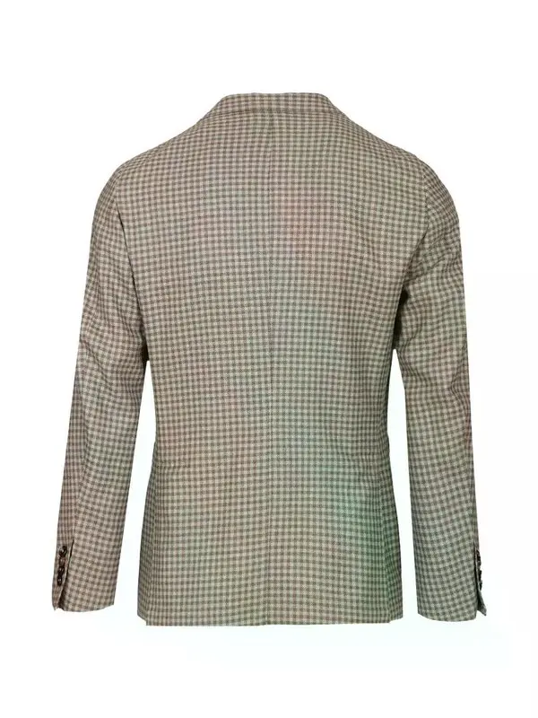AL DUCA D’AOSTA 1902 Check-pattern Single-breasted Blazer