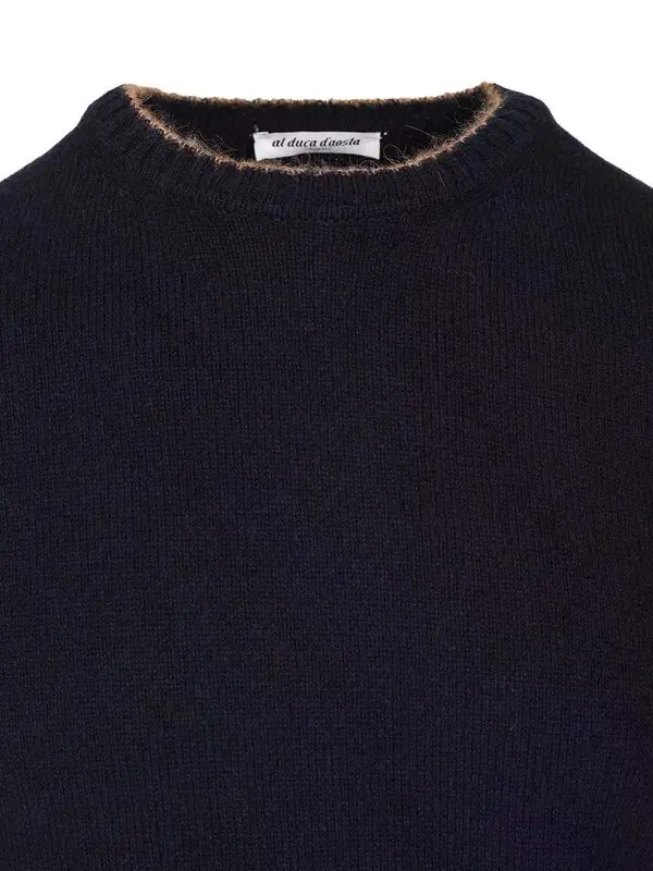 AL DUCA D’AOSTA 1902 Ribbed-trim Crew-neck Sweater